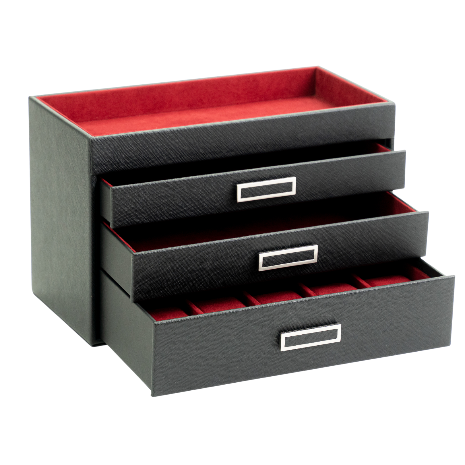Decorebay 3-Tier Watch and Jewelry Box (Blossom Life)